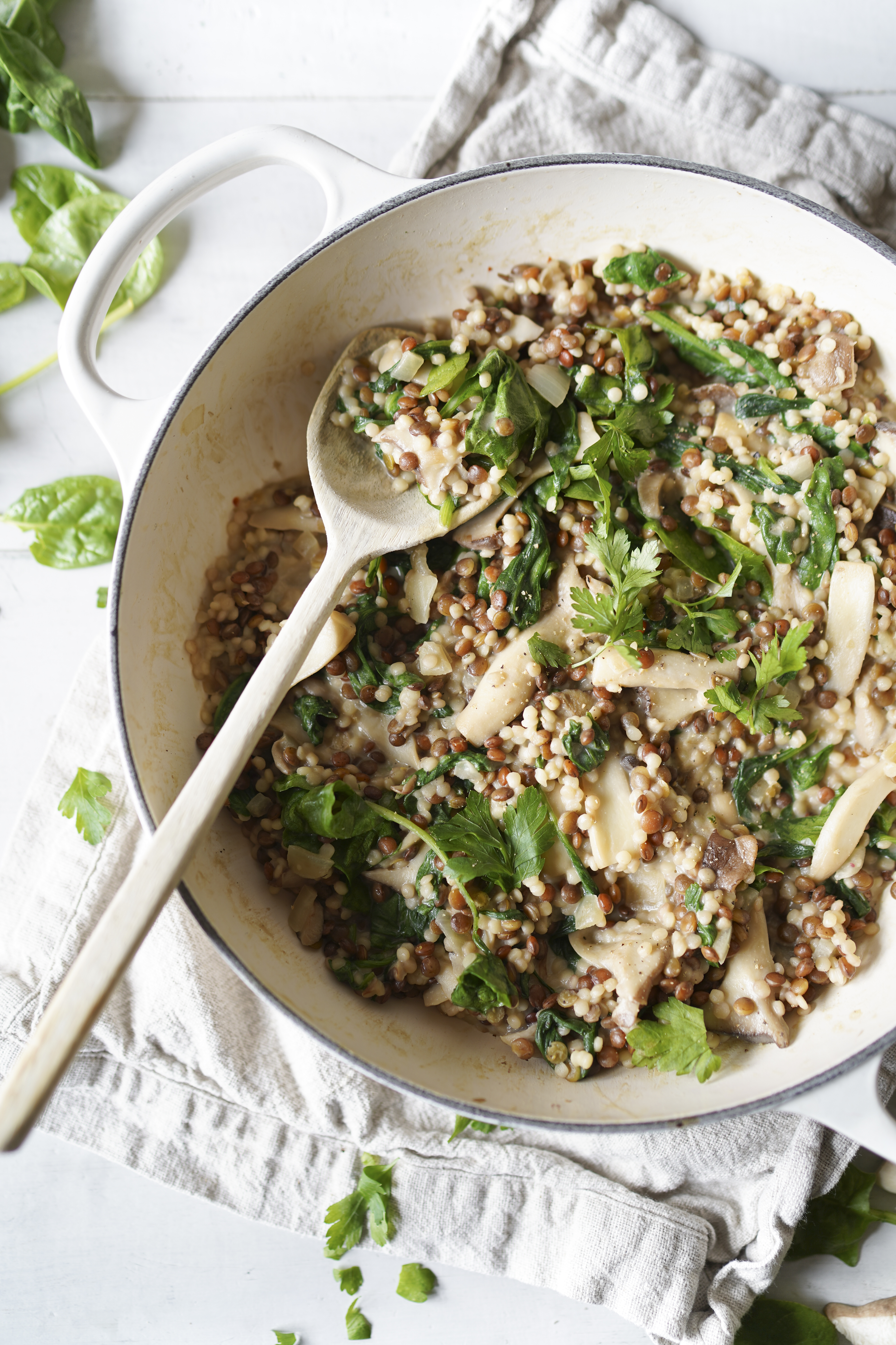 Cremige Couscous-Berglinsen Pfanne | REZEPTE | Davert Online-Shop | Bio ...