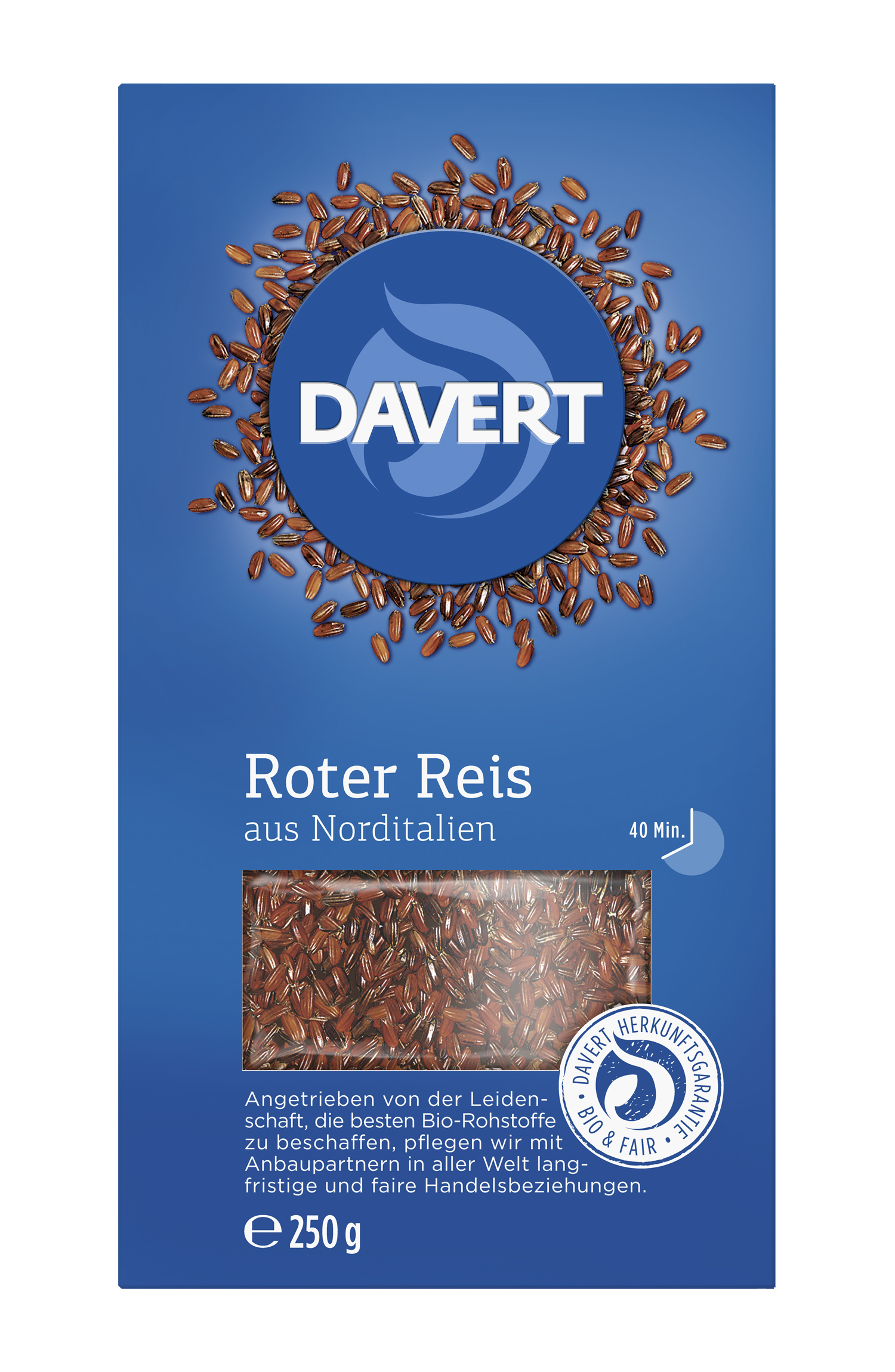 Roter Reis 250g | Davert Online-Shop | Bio Naturkost